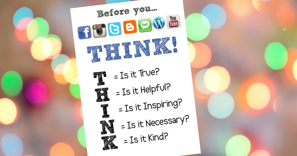 Think Before You Speak - and Read Before You Think