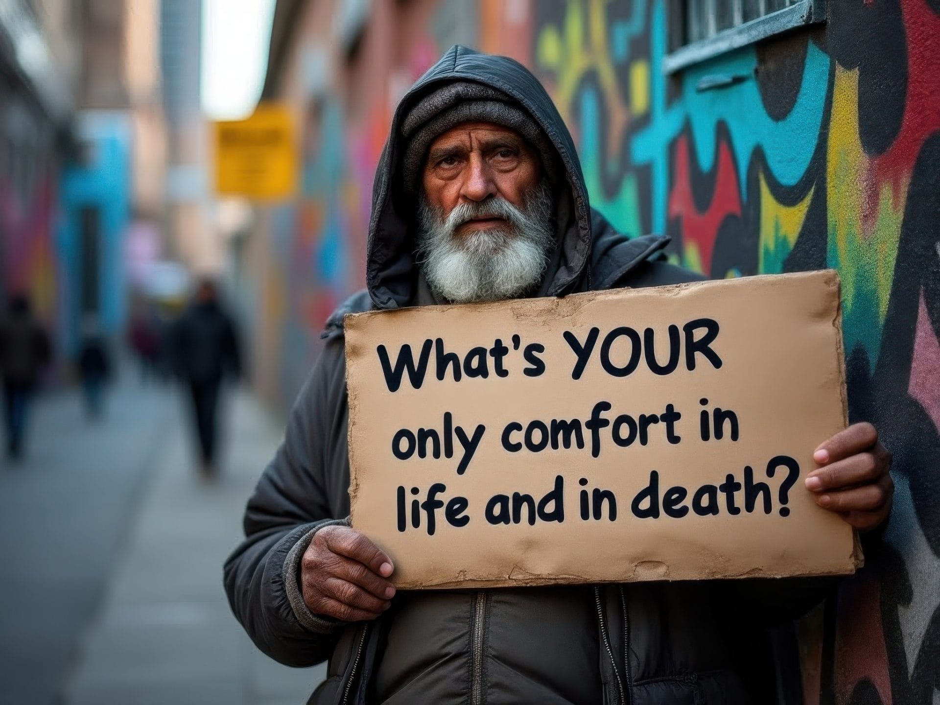 Old Man Asking a Question